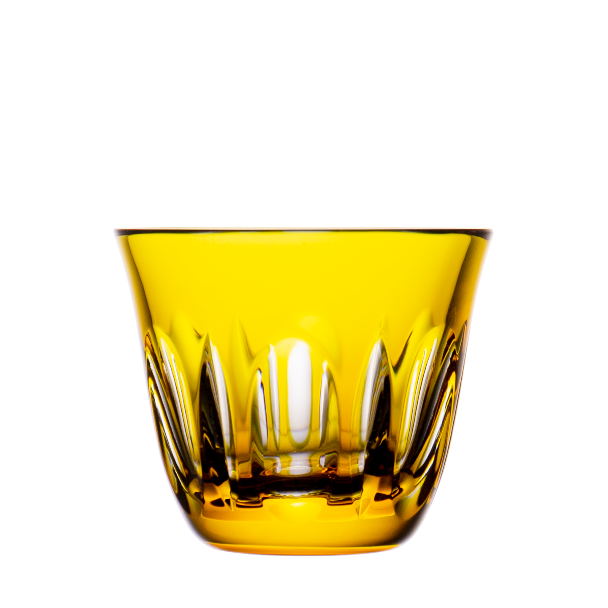 Orange Golden Shot Glass – Boheme Crystal
